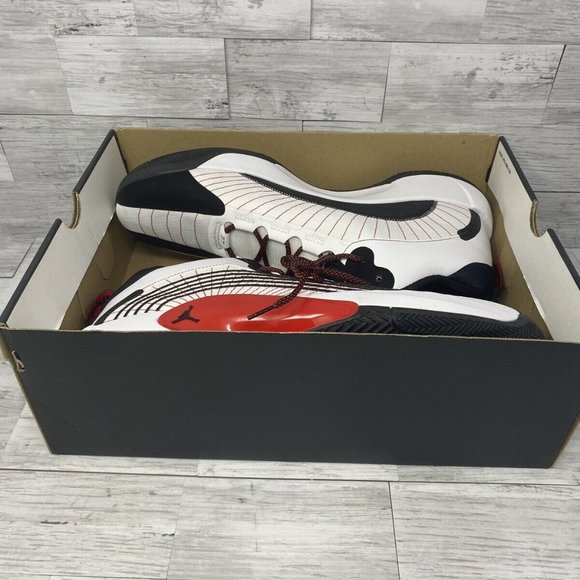 Nike | Shoes | Nike Jordan Jumpman 22 White Red Black Tatum 35 ...
